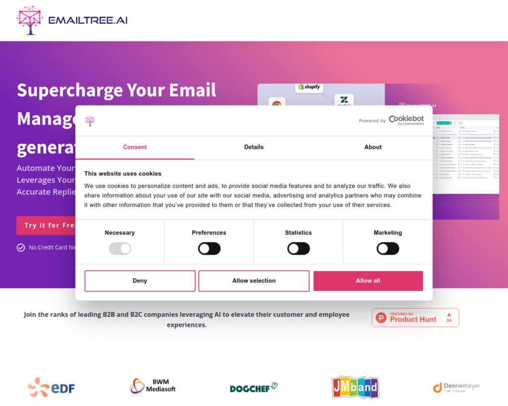 EmailTree.ai: Cos’è, prezzi, a chi può servire | AIToolBox.it EmailTree.ai: Cos’è, prezzi, a chi può servire | AIToolBox.it