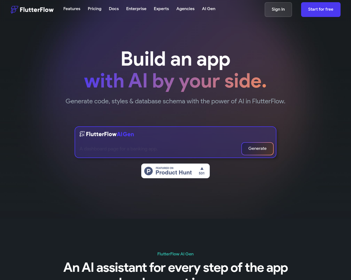 FlutterFlow AI Gen: Cos’è, prezzi, a chi può servire | AIToolBox.it FlutterFlow AI Gen: Cos’è, prezzi, a chi può servire | AIToolBox.it
